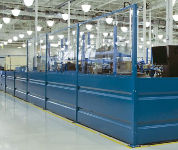 Sheet Metal Welding Cell Partition - Concept Storage Solutions