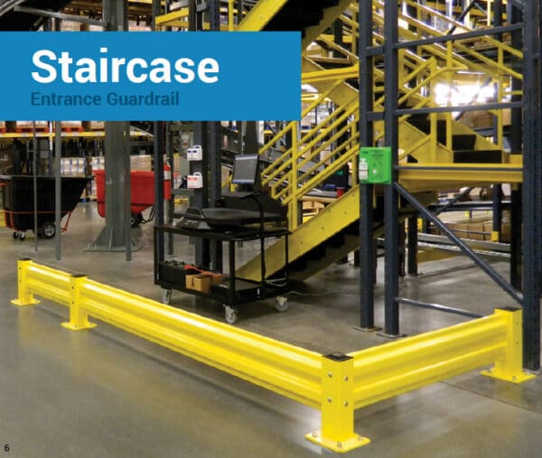 STAIRCASE ENTRANCE GUARDRAIL - Concept Storage Solutions