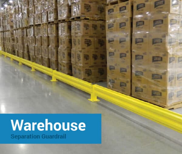 WAREHOUSE SEPARATION GUARDRAIL - Concept Storage Solutions