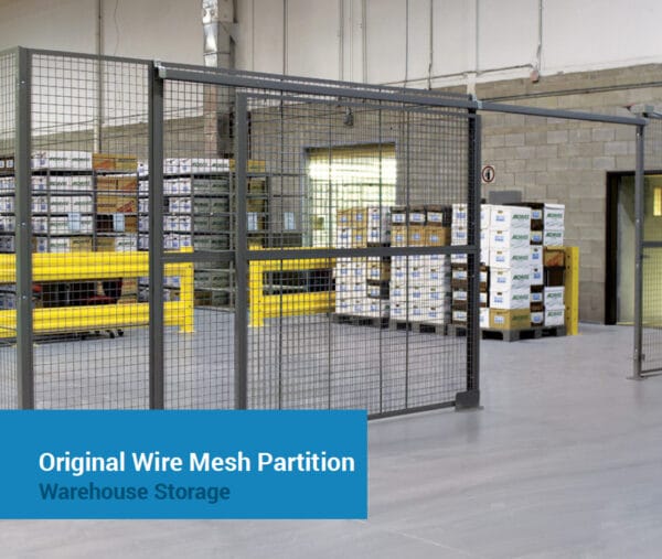 Original Wire Mesh Partition - Concept Storage Solutions