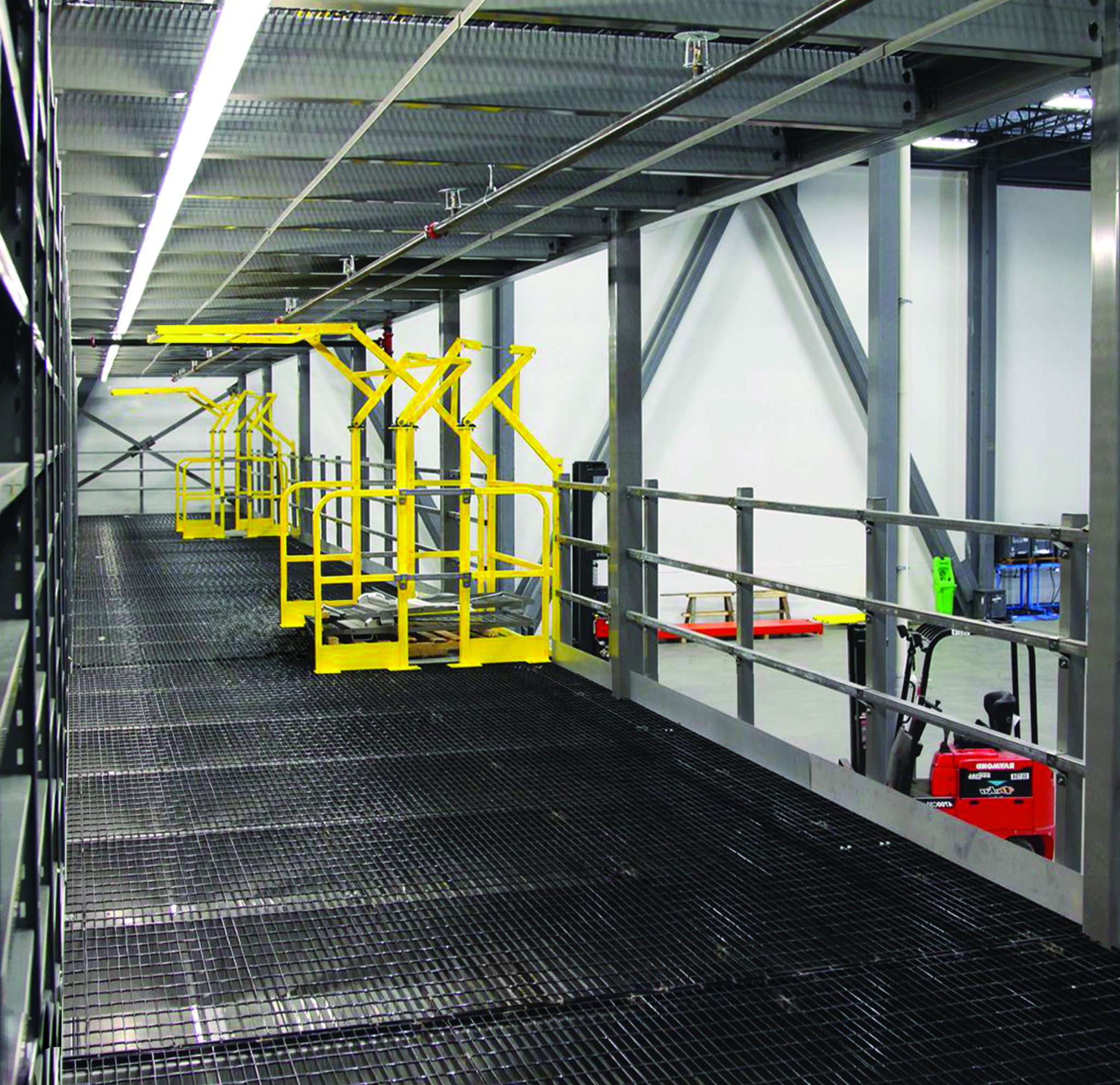 Mezzanine Safety Gates - Concept Storage Solutions