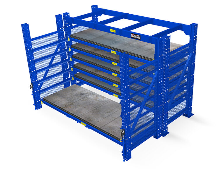 Roll Out Pallet Racking - Concept Storage Solutions