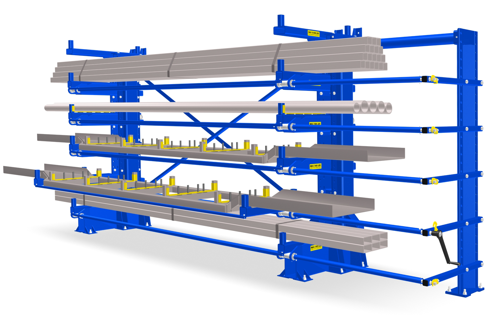 Roll Out Pallet Racking - Concept Storage Solutions