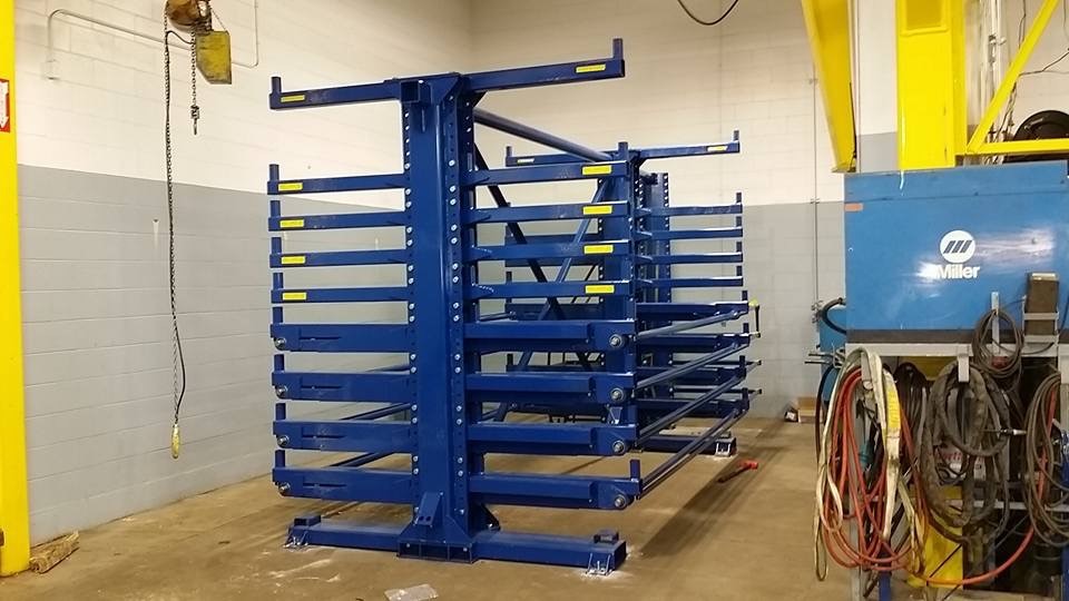 Roll Out Cantilever Rack - Concept Storage Solutions