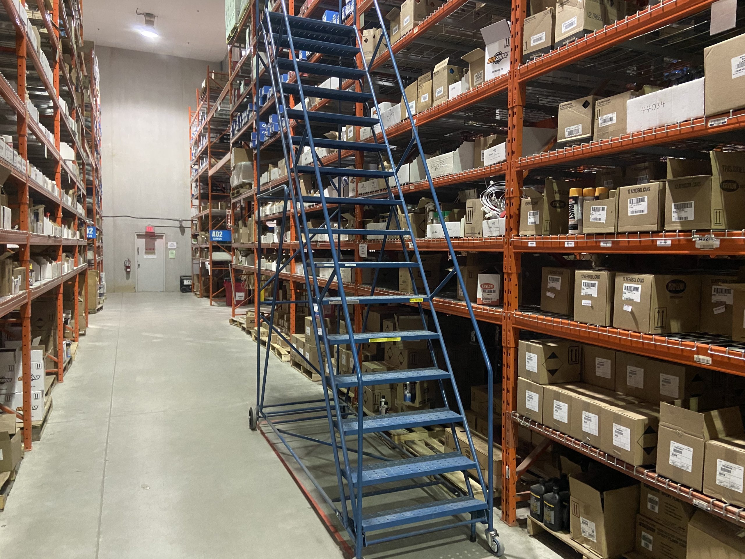 Rolling Stairs & Rolling Ladders - Concept Storage Solutions